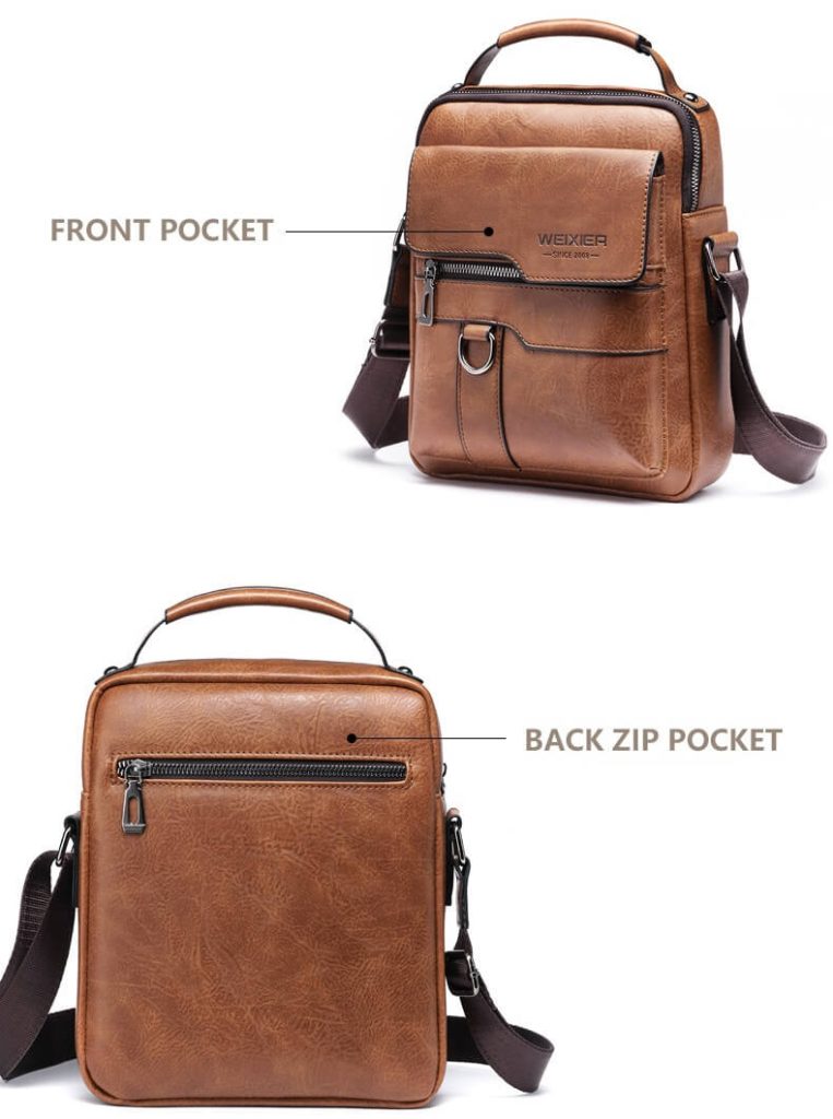 Crossbody Messenger Bag For Men - Male Shoulder Bag Side Bag Sling Bag ...